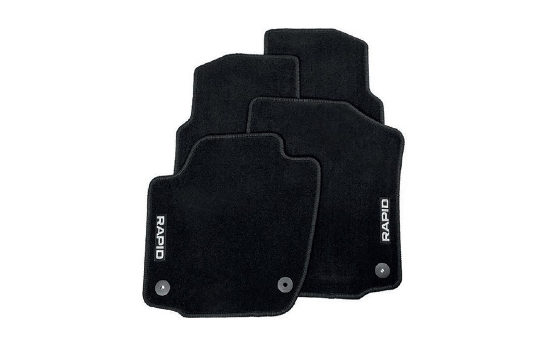Skoda rapid foot mats store