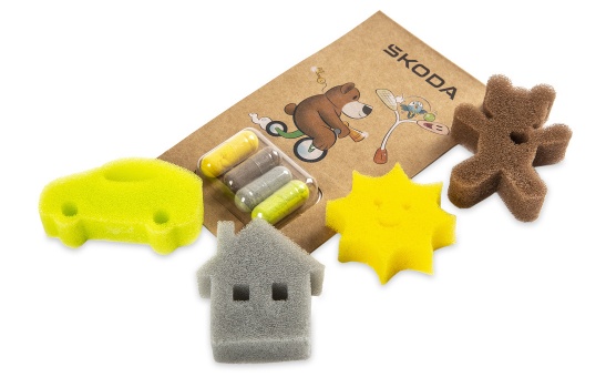 Detské hubky | Oficiálny Škoda Auto E-shop